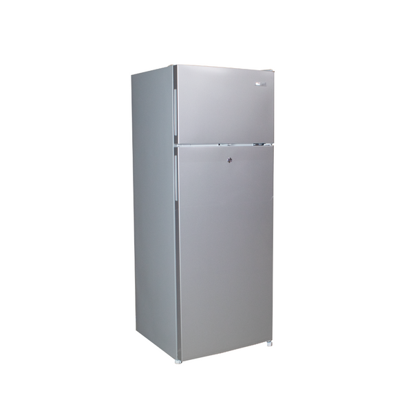 NEVERA TOP-MOUNT 8 PIES CON ESCARCHA 110V SILVER GPLUS - Unica Panamá